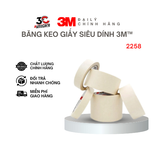 Băng Keo Giấy Siêu Dính 3M 2258 | Shopee Việt Nam