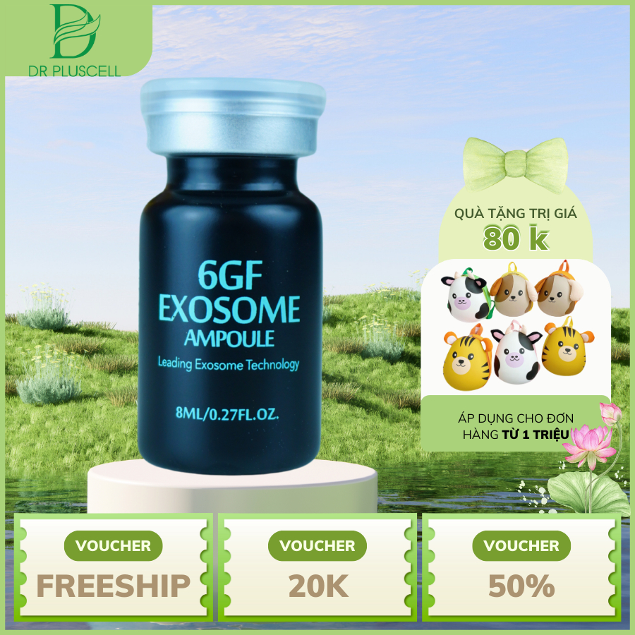 Tế bào gốc 6GF căng bóng trẻ hóa da chính hãng Dr Pluscell 8ml | Shopee ...