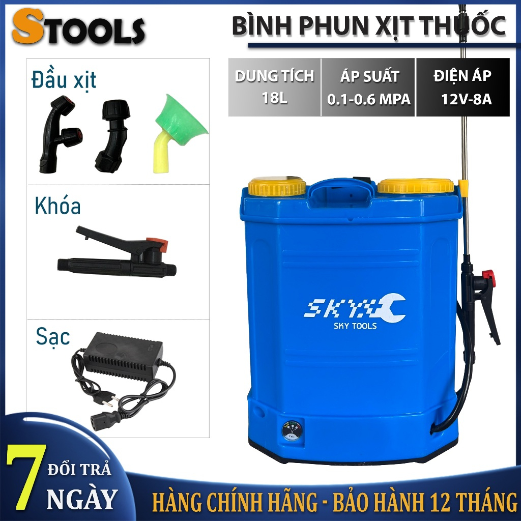 Bình phun thuốc trừ sâu điện Skytool | Phun thuốc khử trùng, phun thuốc trừ sâu, tưới cây | Dung ...