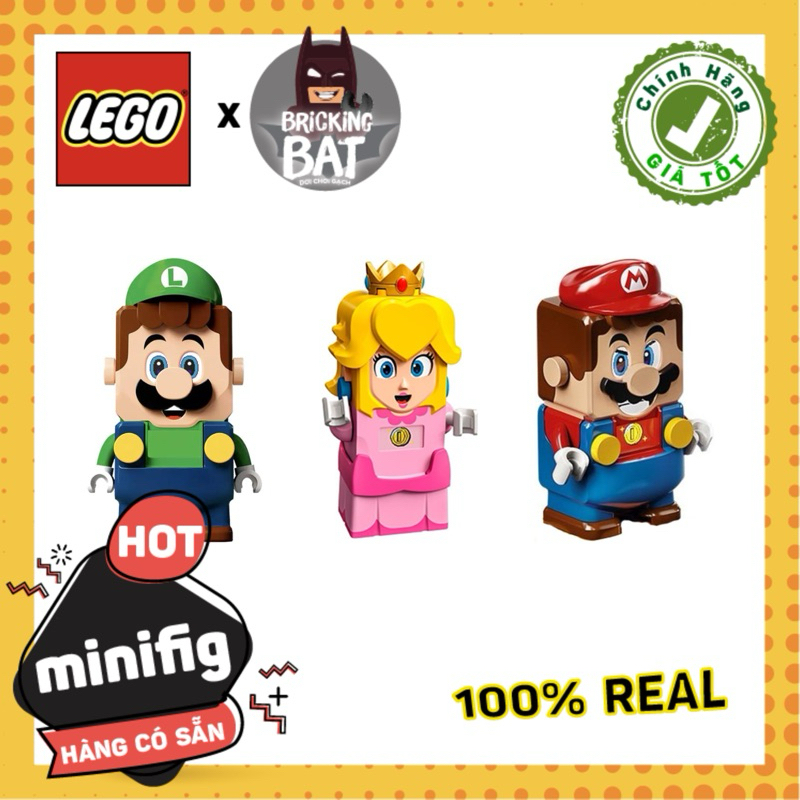 [Bricking Bat] LEGO Minifigs - Super Mario Figures | Shopee Việt Nam