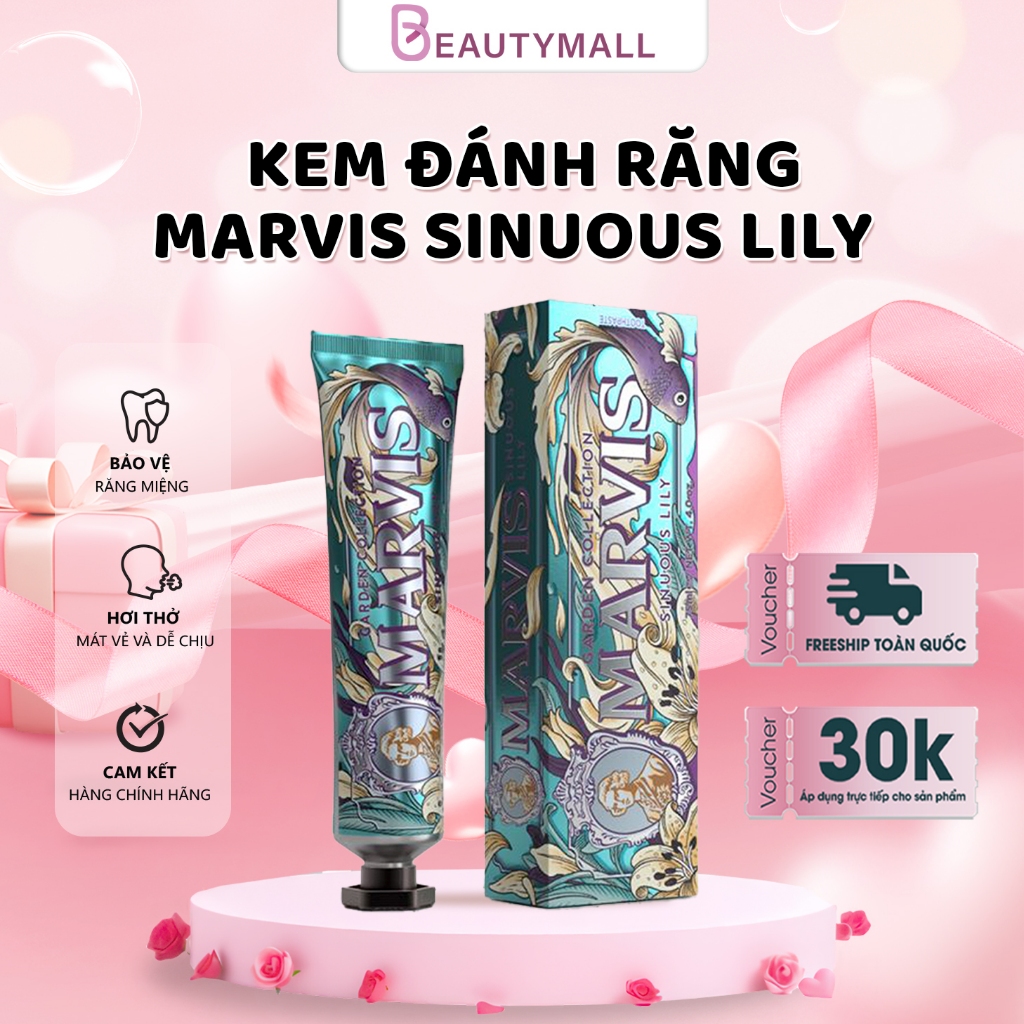 [Hỏa tốc] Kem Đánh Răng Marvis Sinuous Lily 75ml – Hương Hoa Ly Thanh ...
