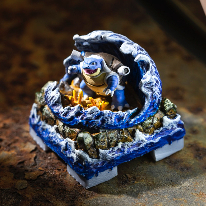 Keycap Artisan Resin Epoxy 1U Pokemon ( Nút phím cơ ) Loại 1. | Shopee ...