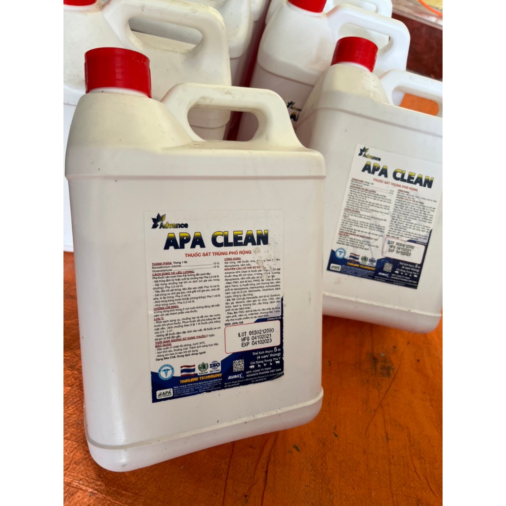 Thuốc Sát Trùng Phổ Rộng Cho Chuồng Trại APA CLEAN, Ngăn Ngừa Các Bệnh ...