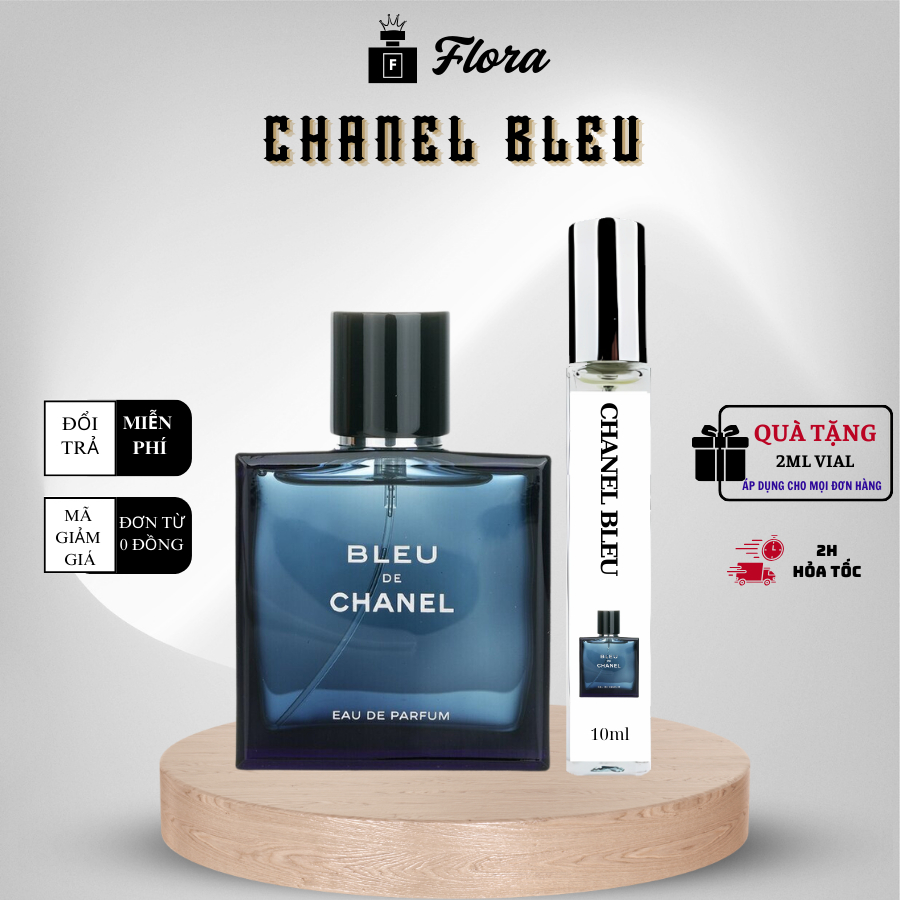 Nước hoa nam Bleu de Chan.eI EDP chiết 10ml với hương thơm Nam Tính ...