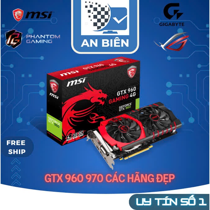 VGA CARD MÀN HÌNH GTX 970 950 960 ( 2GB 4GB ) | Shopee Việt Nam