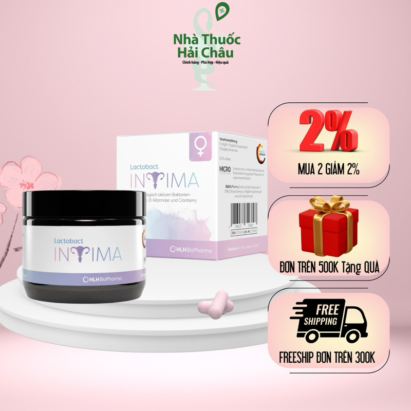 Lactobact Intima BIOPHARMA Men vi sinh nữ giới 30 viên | Shopee Việt Nam