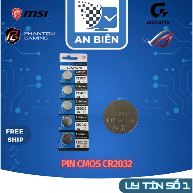Pin Cr2032 Pin Cmos 1 viên Pin Cmos lithium CR 2032 | Shopee Việt Nam