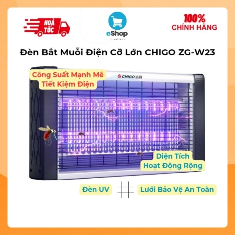 Đèn Bắt Muỗi Điện Cỡ Lớn CHIGO ZG-W23/NANJIREN Công Suất Mạnh, Diệt Muỗi, Côn Trùng Hiệu Quả Ko ...
