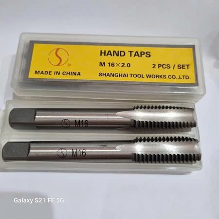 Mũi taro tay, Bộ 2 cái (Răng thô và răng mịn) Từ M3 đến M20, bước ren ...