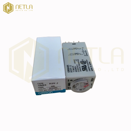 OMRON - Relay thời gian - Rơ le thời gian Omron, timer switch H3Y-2 ...