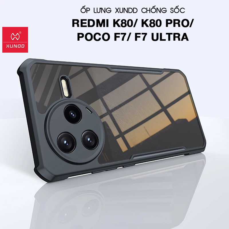 [Hỏa Tốc HCM] Ốp lưng XUNDD Redmi K80/ K80 Pro/ POCO F7/ F7 Ultra ...