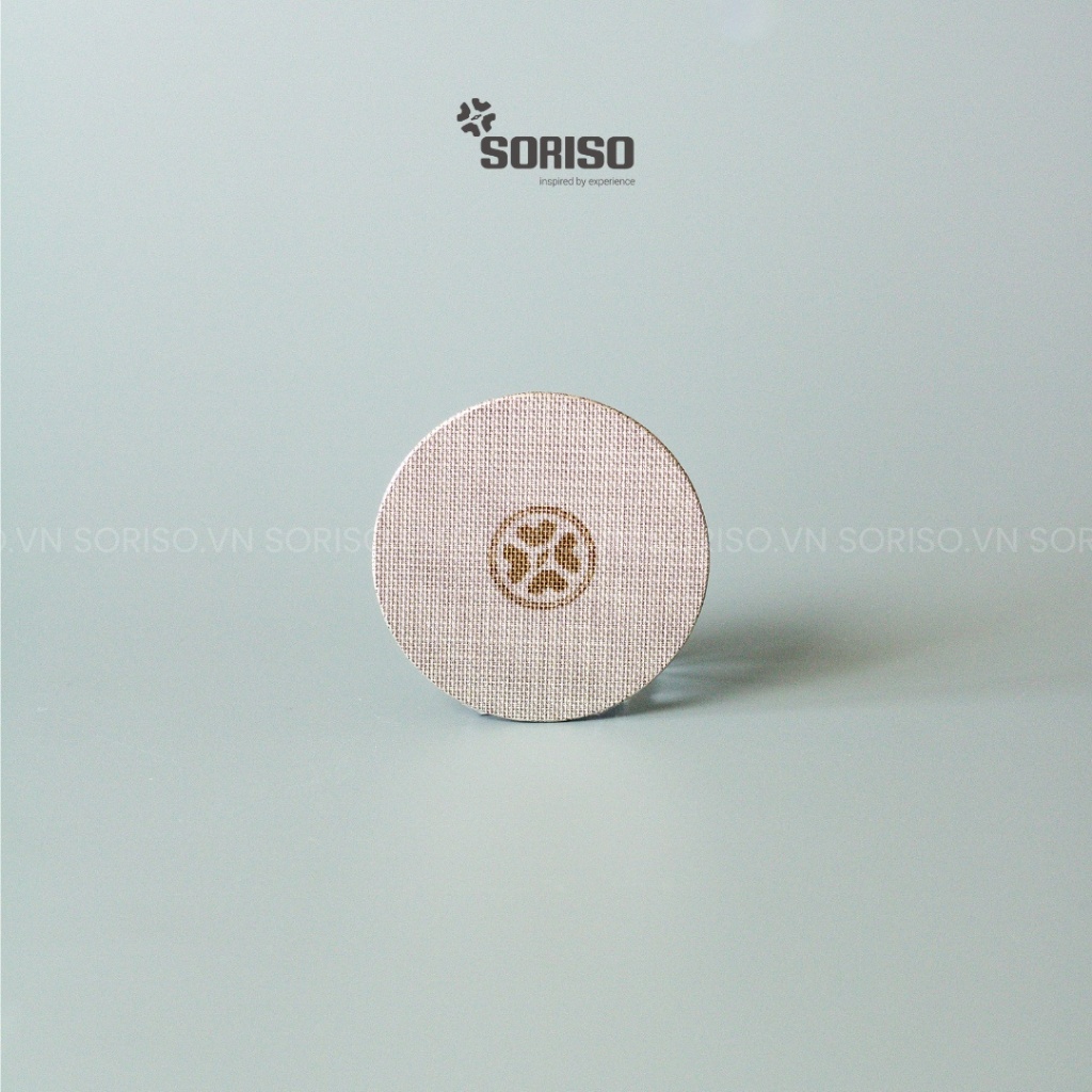 Puck screen SORISO 51mm, lưới lọc cà phê, miếng chặn coffee, puckscreen ...