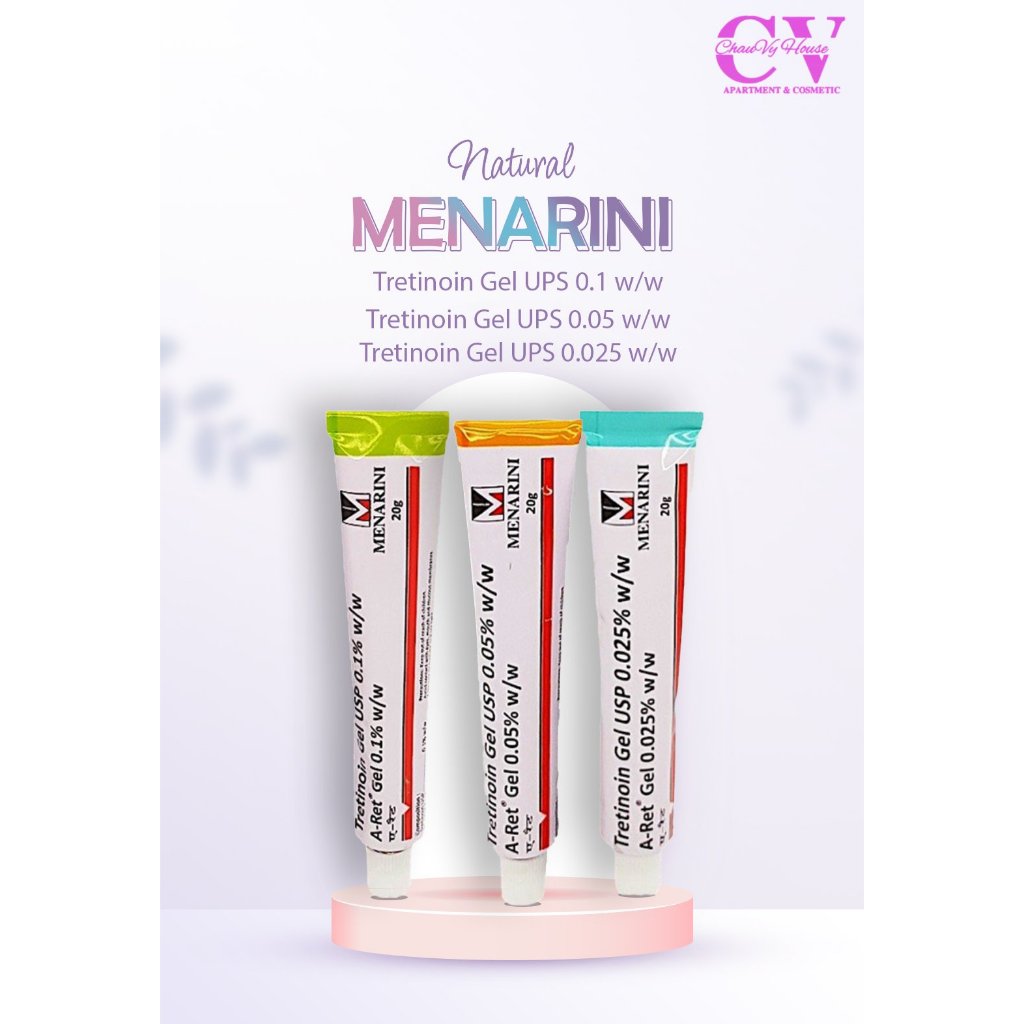 Tretinoin Aret Gel 0.025% - 0.05% - 0.1% ( 20gr) | Shopee Việt Nam