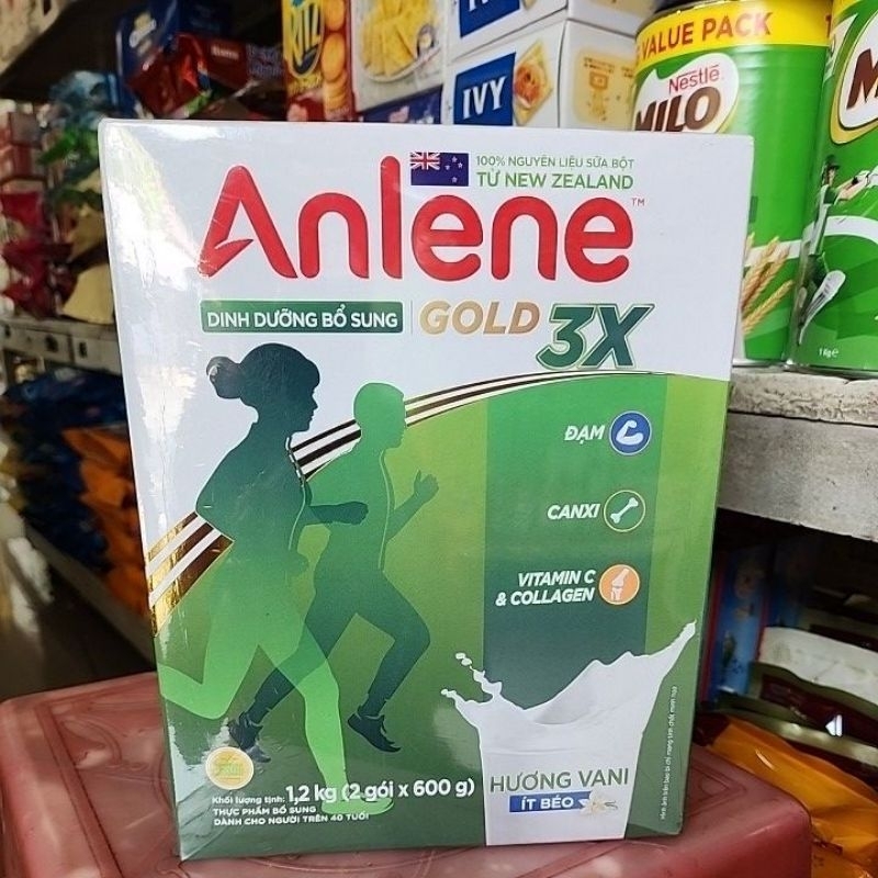 SỮA ANLENE GOLD 3X HỘP GIẤY 1,2KG. | Shopee Việt Nam