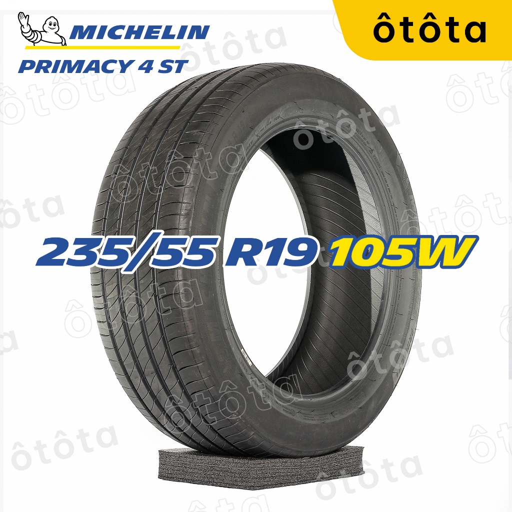 Lốp ô tô Michelin 235/55 R19 105W Primacy 4 SUV – Chính Hãng BH 6 năm (235/55R19, 235 55 R19 ...