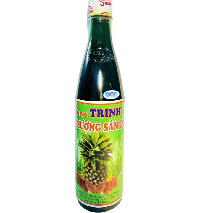 Siro Trinh Sâm Dứa Xanh chai 650ml - Chai nhựa | Shopee Việt Nam