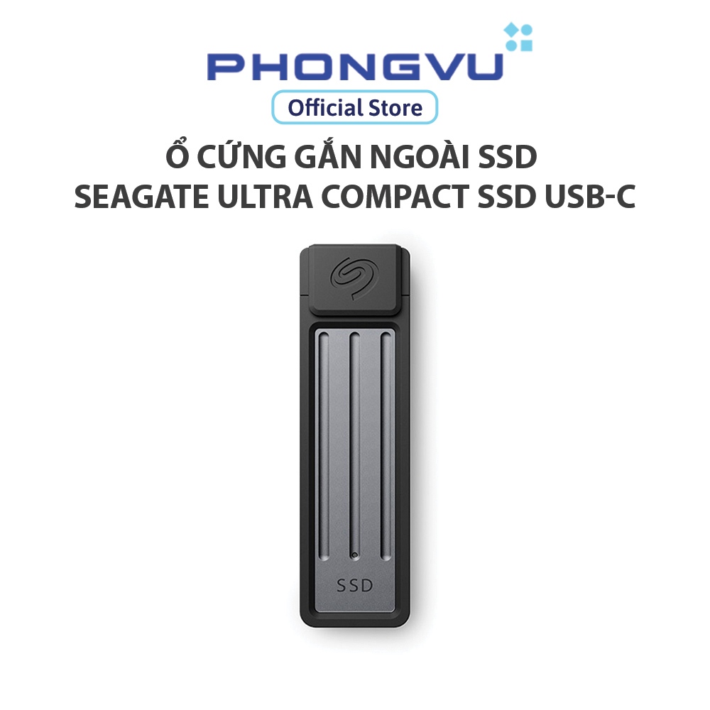 Ổ cứng gắn ngoài SSD Seagate Ultra Compact SSD USB-C - Bảo hành 36 ...