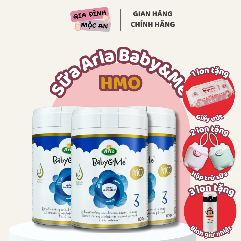 Sữa Arla Baby&Me HMO đủ số 1,2,3 chính hãng từ Đan Mạch 800g - Gia Đình Mộc An | Shopee Việt Nam