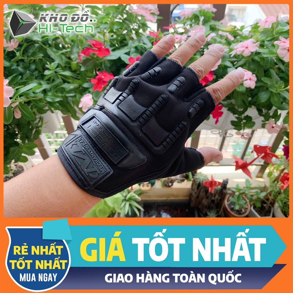 Găng tay chiến thuật hở ngón Mechanic Wear | Bao tay xe Máy | Găng tay ...