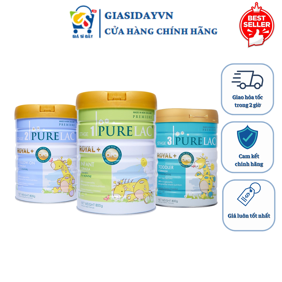 [Date 2026] Sữa Purelac New Zealand Phát Triển Toàn Diện 800g - Sữa Bột ...