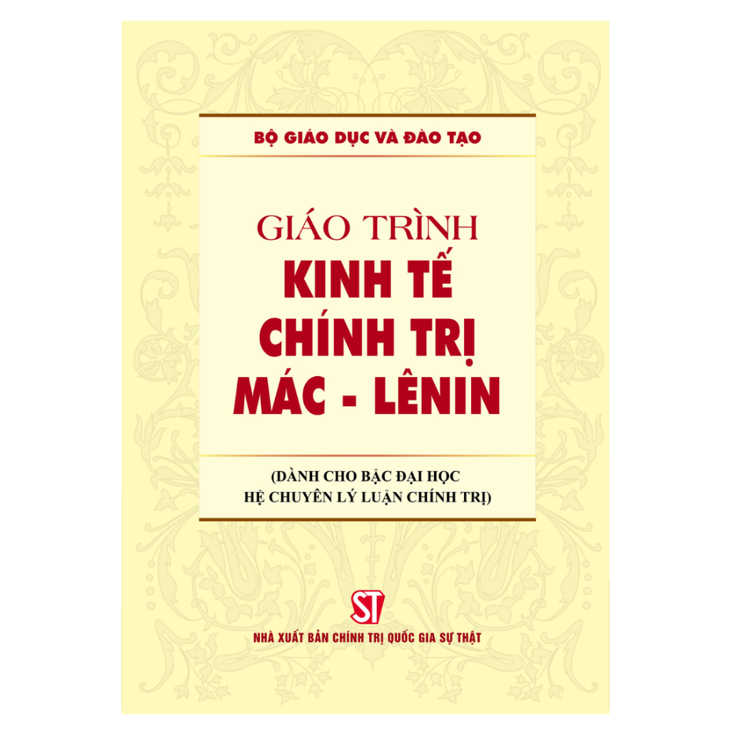 Sách - Giáo Trình Kinh Tế Chính Trị Mác - Lênin (Dành cho bậc đại học ...