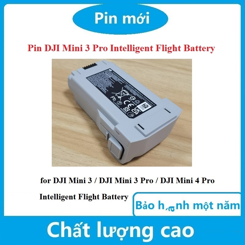 Pin DJI Mini 3 Pro, DJI Mini 4 Pro, DJI Mini 3 (Pin bay thông minh ...