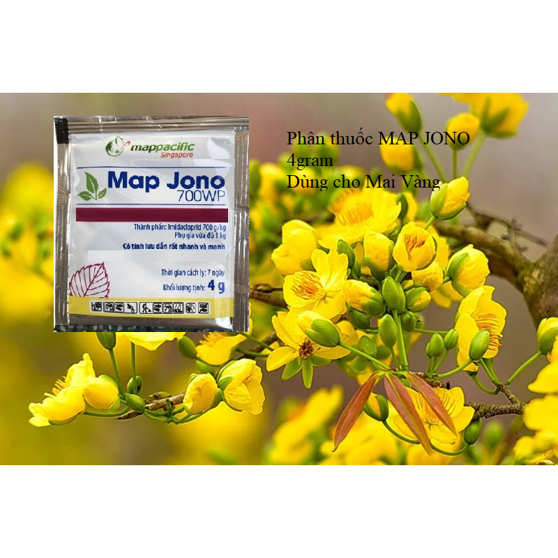 {5-10 gói} Map Jono 4gram - Chăm sóc cây trồng (dùng được cho Mai Vàng ...
