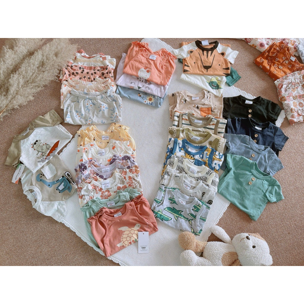 Bodysuit/ body đùi Mini. Three siêu xinh cho bé gái | Shopee Việt Nam