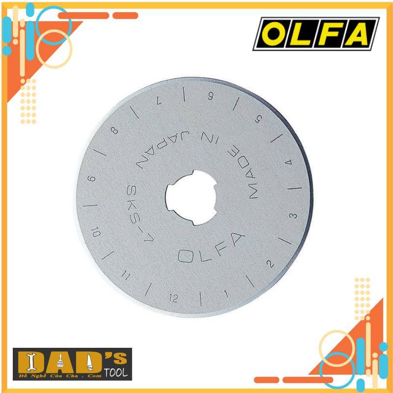 LƯỠI DAO TRÒN 45mm OLFA RB45-10 (HỘP 10 LƯỠI) | Shopee Việt Nam