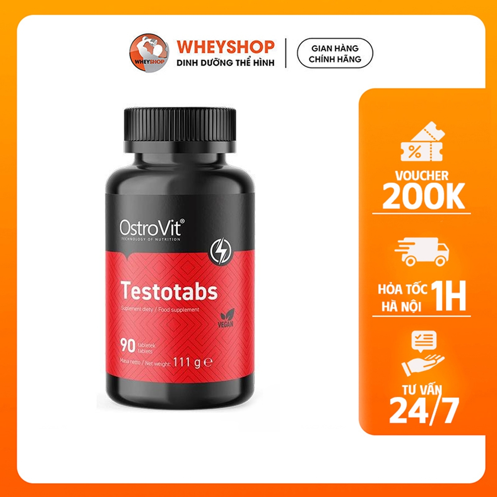 Viên uống bổ sung vitamin Ostrovit Testo Extreme 90v - WHEYSHOP VN ...