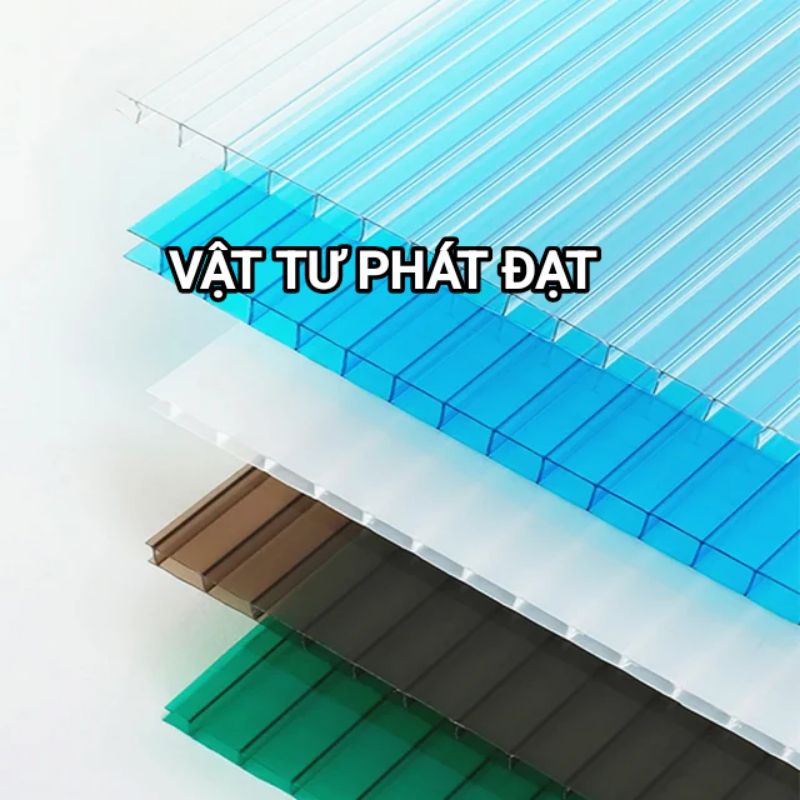 Poly rỗng dày 4li tấm nhựa dùng để ngăn cách, lấy ánh sáng mờ,che mưa ...