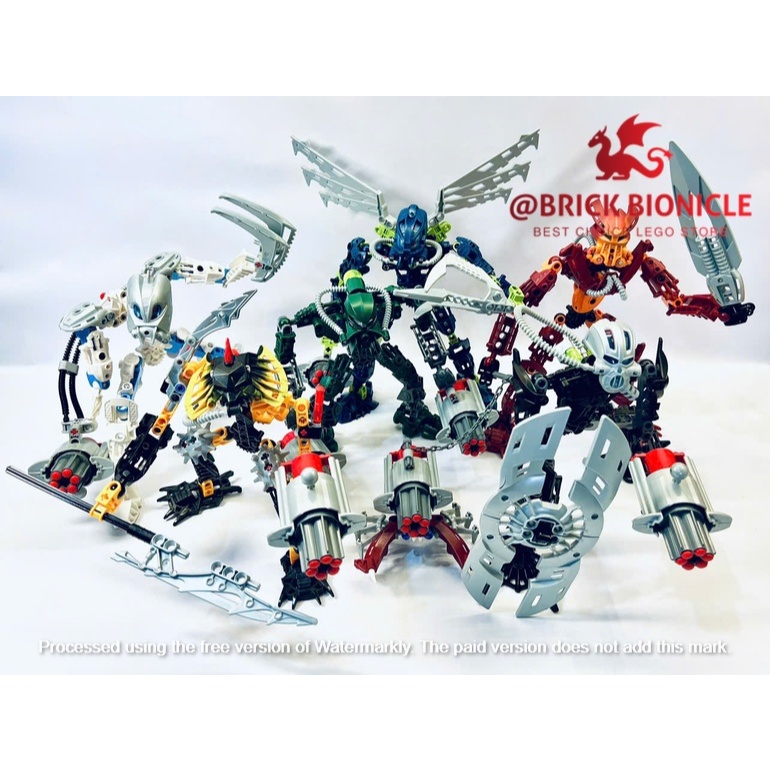LEGO BIONICLE TH - ĐỒ CHƠI LẮP RÁP LEGO BIONICLE MAHRI - 8910-8911-8912 ...