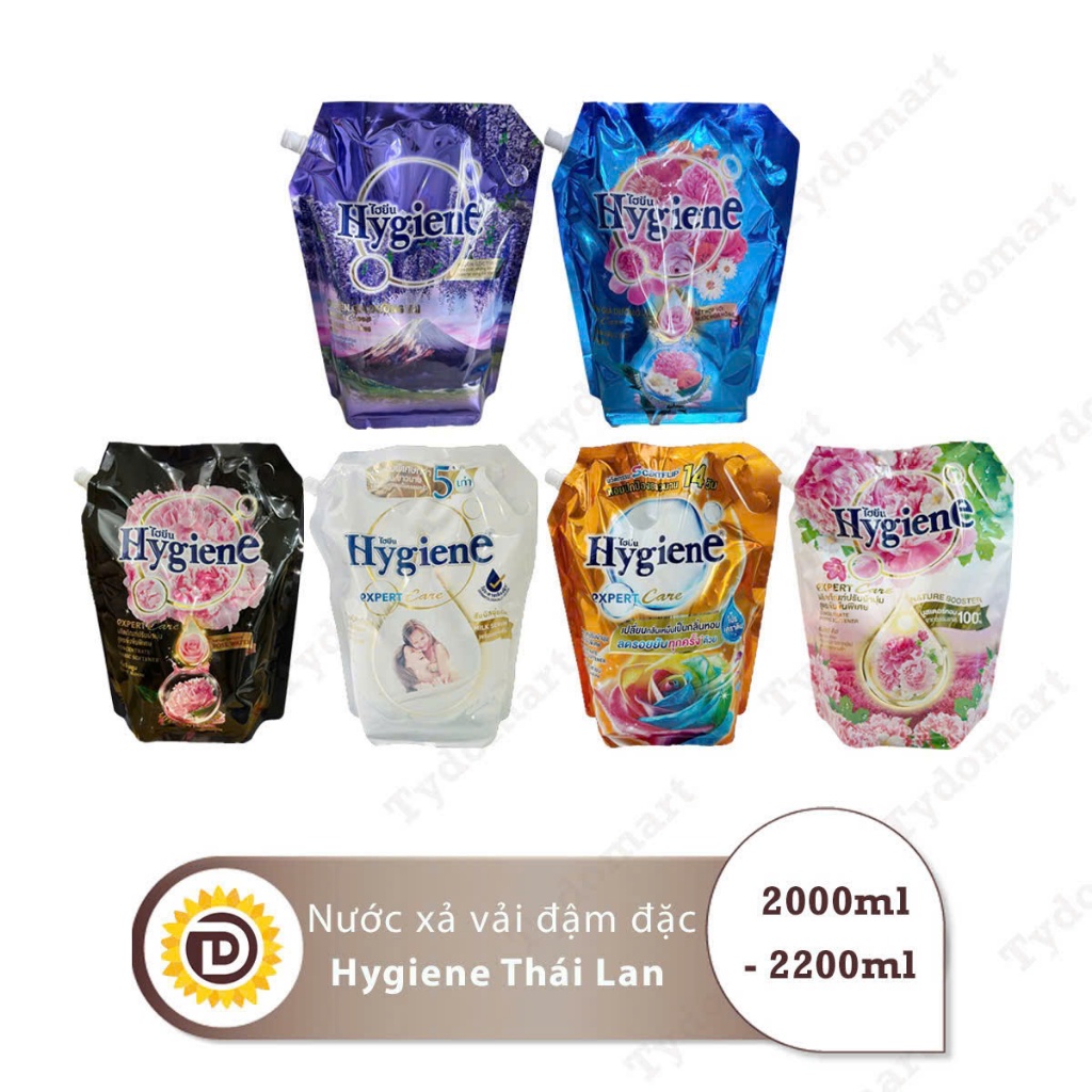 Nước xả vải Hygiene Thái Lan đậm đặc lưu hương lâu hơn túi 2000ml - 2200ml | Shopee Việt Nam
