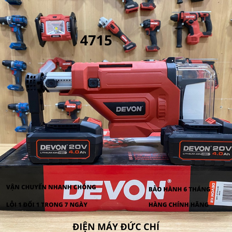 Máy hút bụi khoan thuỷ lực DEVON 4715li-20 chính hãng | Shopee Việt Nam
