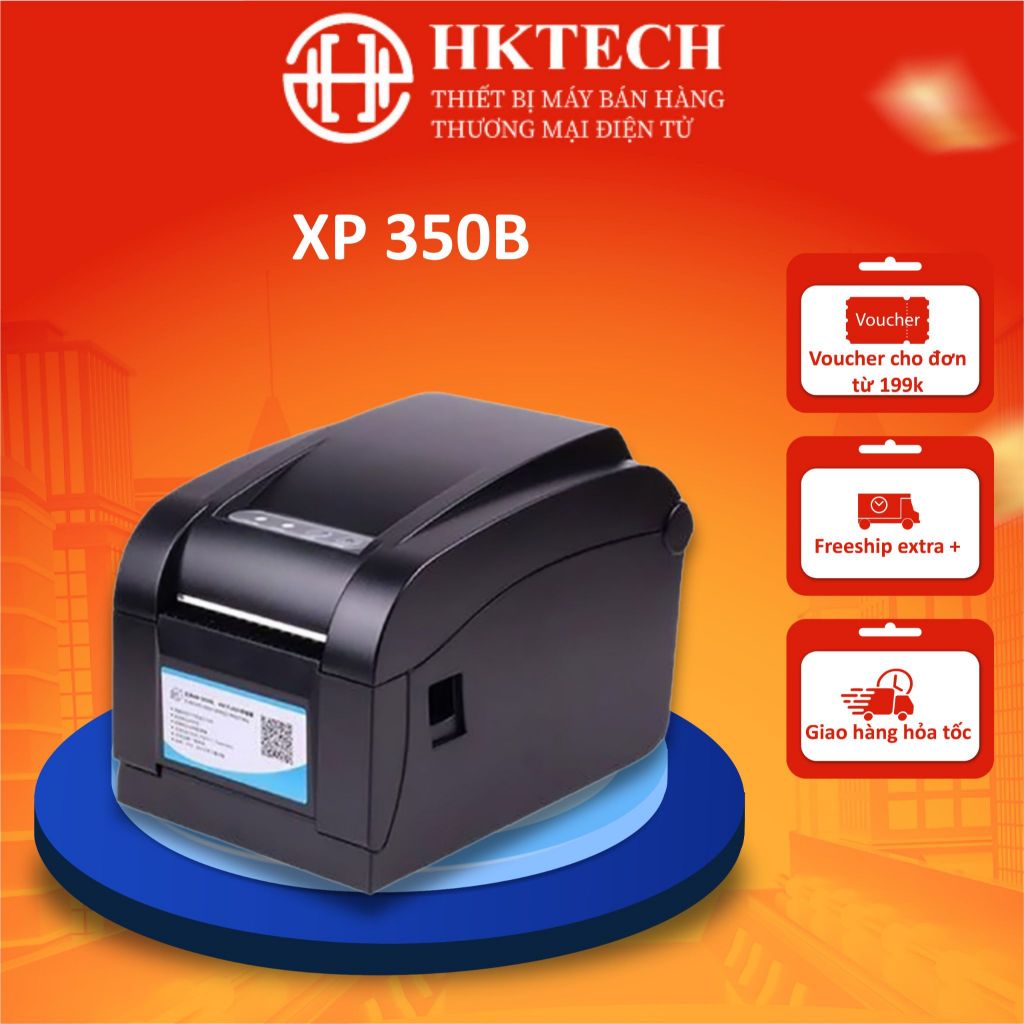 Máy in XP 350B in tem nhãn và phiếu giao hàng các sàn TMĐT, in đơn hàng ...