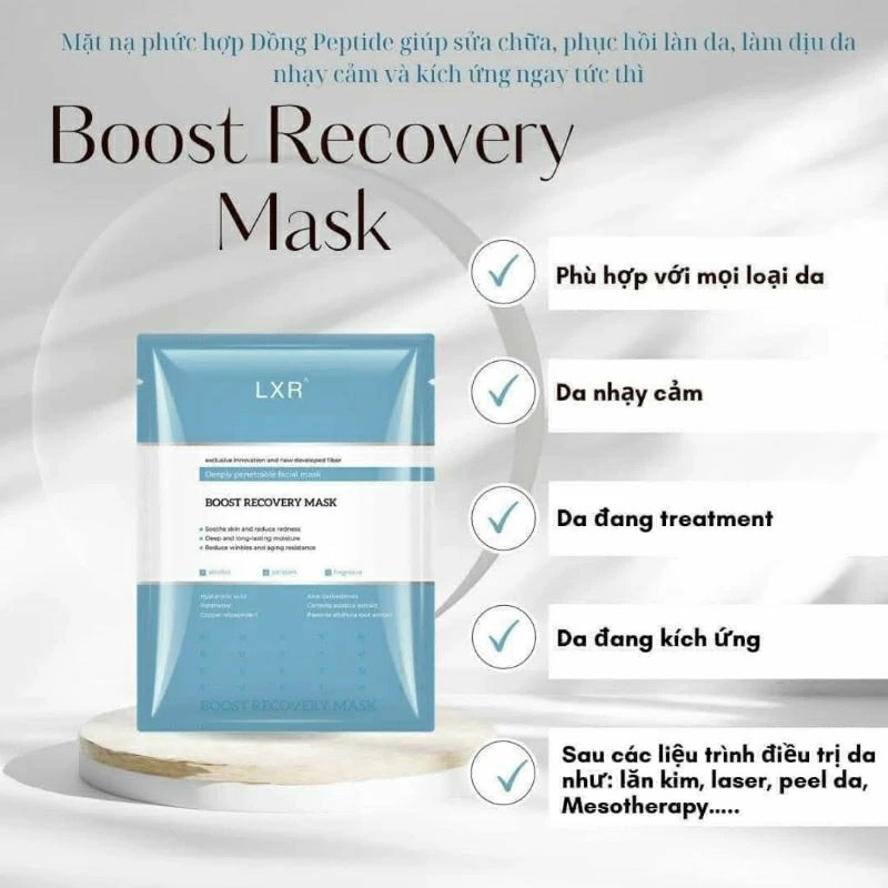 Mặt nạ LXR Boost Recovery Mask giúp phục hồi da | Shopee Việt Nam