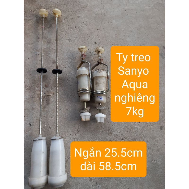 Ty treo quang treo máy giặt Sanyo Aqua lồng nghiêng Cũ 7kg | Shopee ...