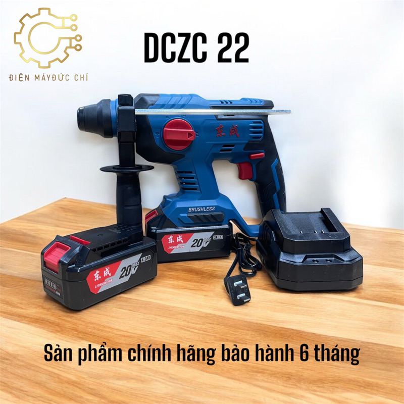 Máy khoan bê tông dùng pin 20V Dongcheng DCZC22 chính hãng | Shopee Việt Nam