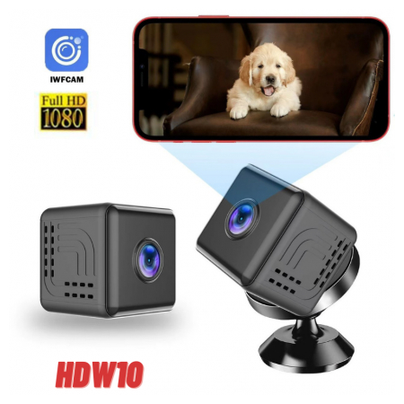 Camera IP Wifi Không Dây W10 - Camera Siêu Nhỏ Wifi W10 FULLHD 1080P Đa ...