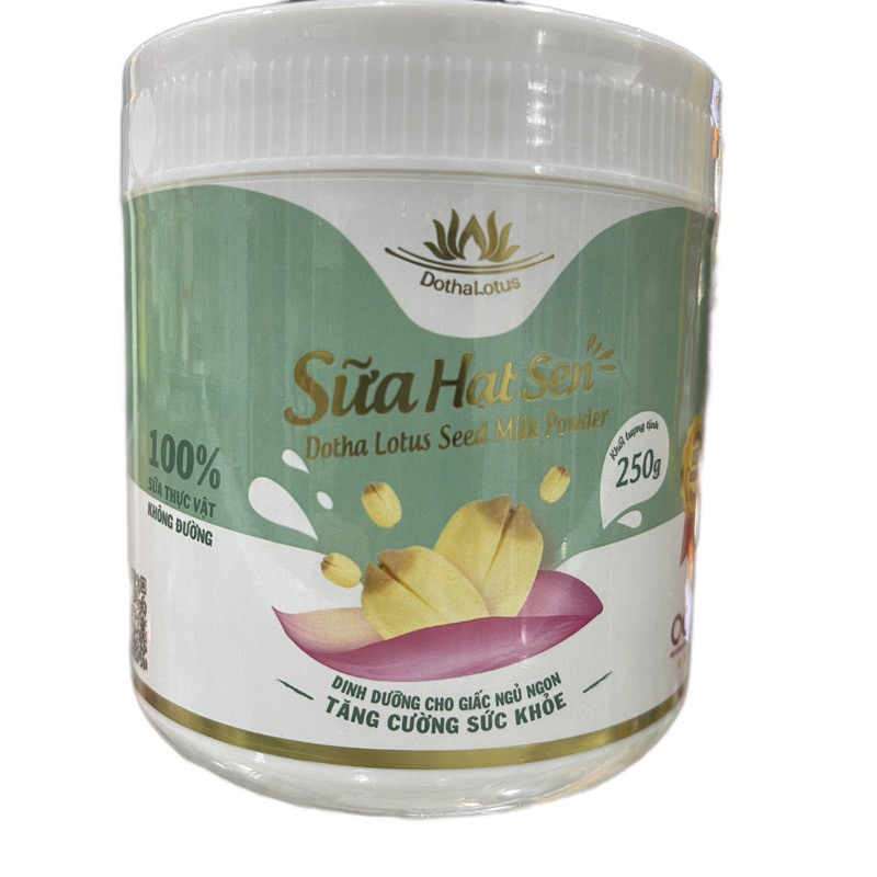 Sữa hạt sen Dotha Lotus - 250gram - dinh dưỡng cho giấc ngủ ngon, tăng ...