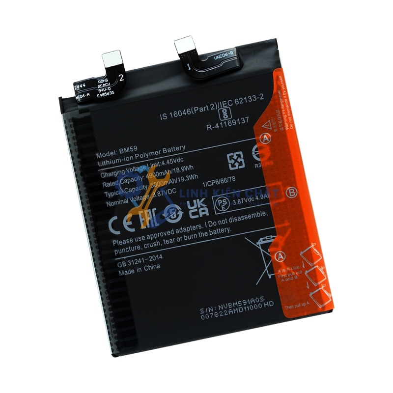 Pin cho Xiaomi 11T 5G 21081111RG BM59 5000mAh Zin - Hàng nhập Khẩu ...