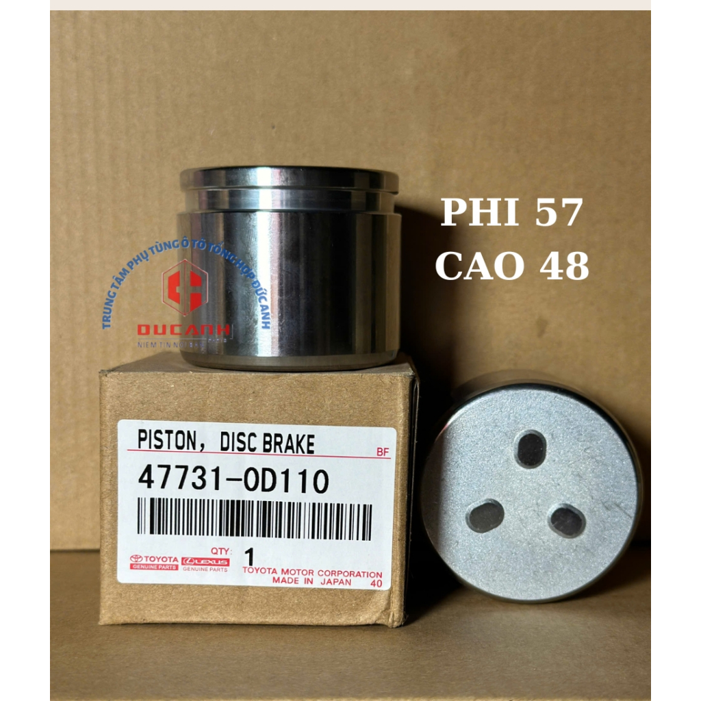 PISTON PHANH TRƯỚC VIOS 07-'', YARIS 14-'' PHI 57 CAO 48 MÃ PHỤ TÙNG ...