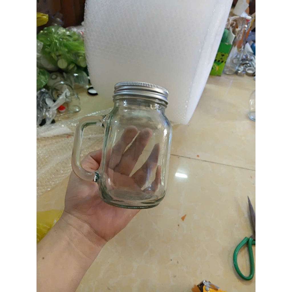 Ly quai thủy tinh KHỔNG LỒ uống trà sữa 650ml | Shopee Việt Nam