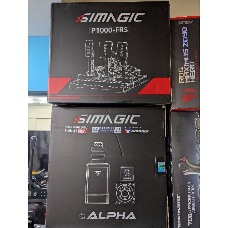 Bộ Vô Lăng SIMAGIC Alpha 15nm + Pendals P1000 + Wheel FX Pro | Shopee ...