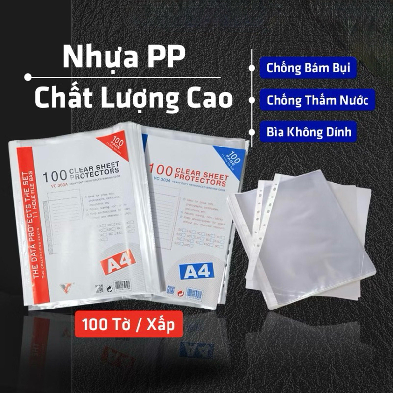 Bìa Lá Lỗ A4, Bìa Đục Lỗ, Bìa Lỗ 400G - 600G | Shopee Việt Nam