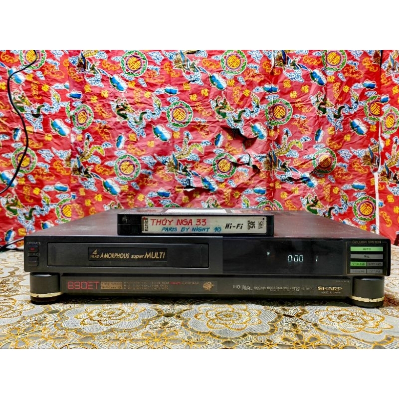 Xác đầu máy băng VHS MONO SHARP VC-890ET/điện 220v | Shopee Việt Nam