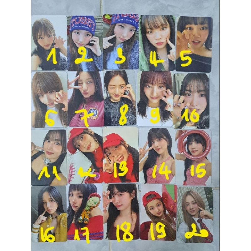CARD ALBUM STRATEGY TWICE NAYEON JEONGYEON MOMO JIHYO DAHYUN TZUYU ...
