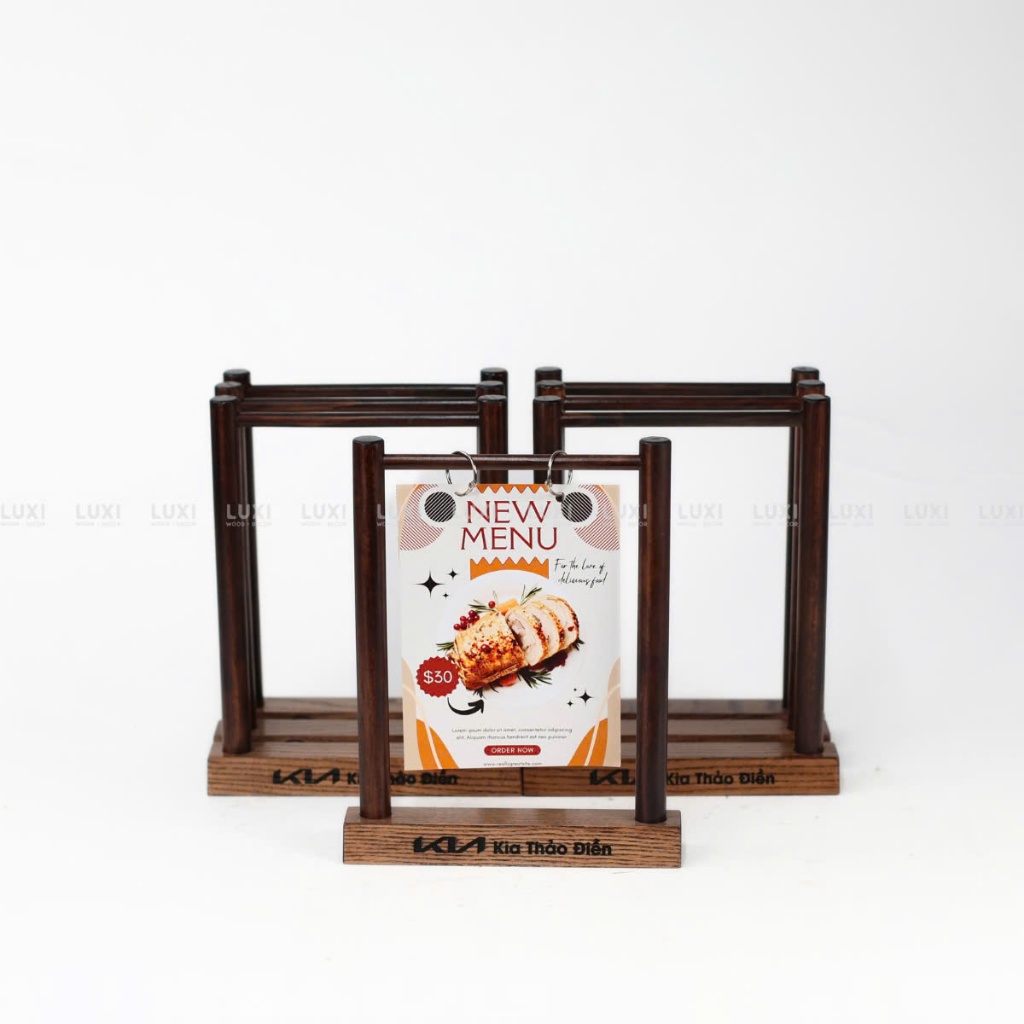 HCM | MENU gỗ treo / MENU gỗ treo mini / MENU gỗ treo loại lớn LUXI ...