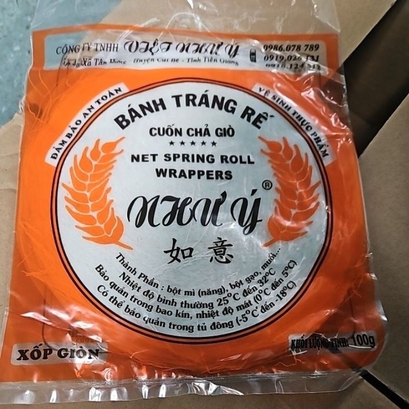 Bánh Tráng Rế Như Ý 100g | Shopee Việt Nam