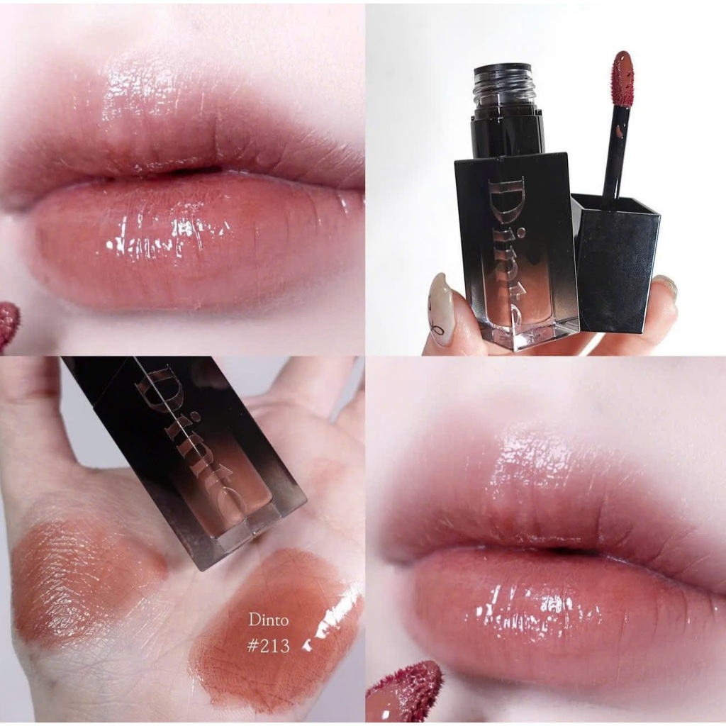 Son Tint Bóng Dinto Thuần Chay An Toàn Lành Tính Màu 213 Libertas | Shopee Việt Nam